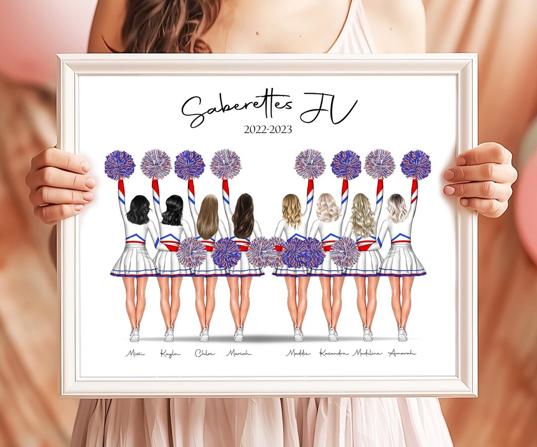 Cheerleader Gift Idea Cheer Gifts for Cheerleader Team Gift Cheer Team ...