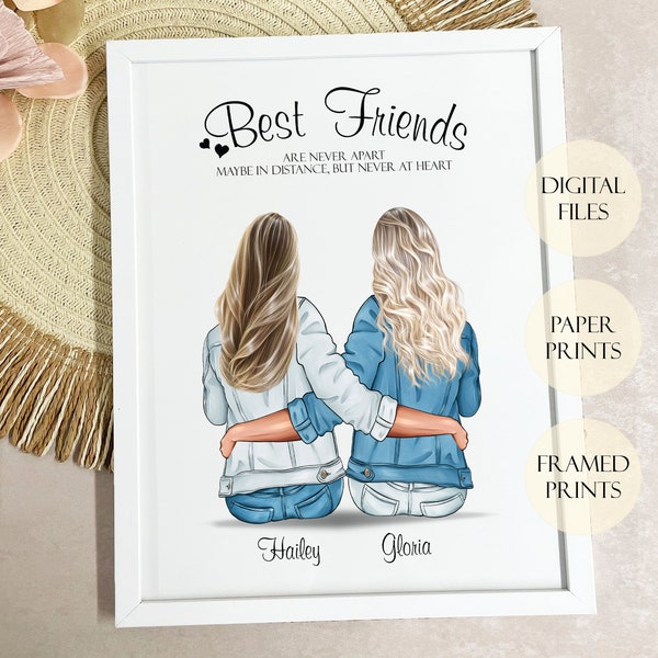 Friendship Drawing - Etsy