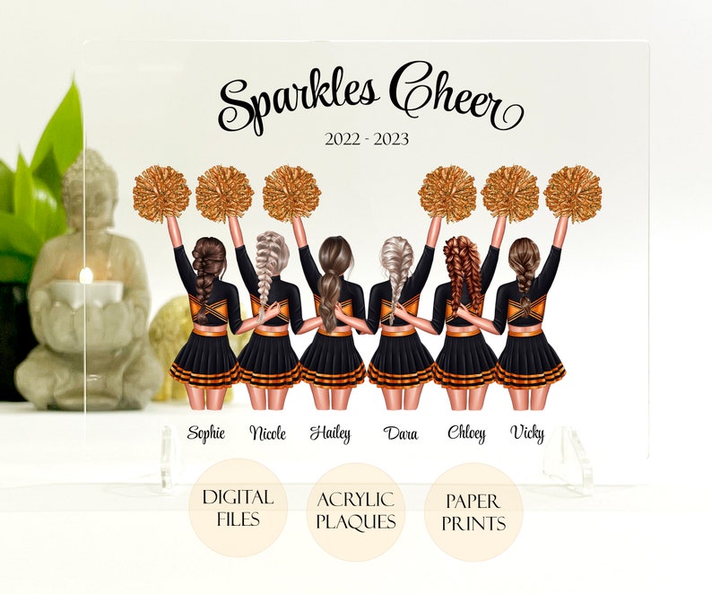Cheer Gifts Personalized Cheerleader Gifts Cheer Captain Gift - Etsy