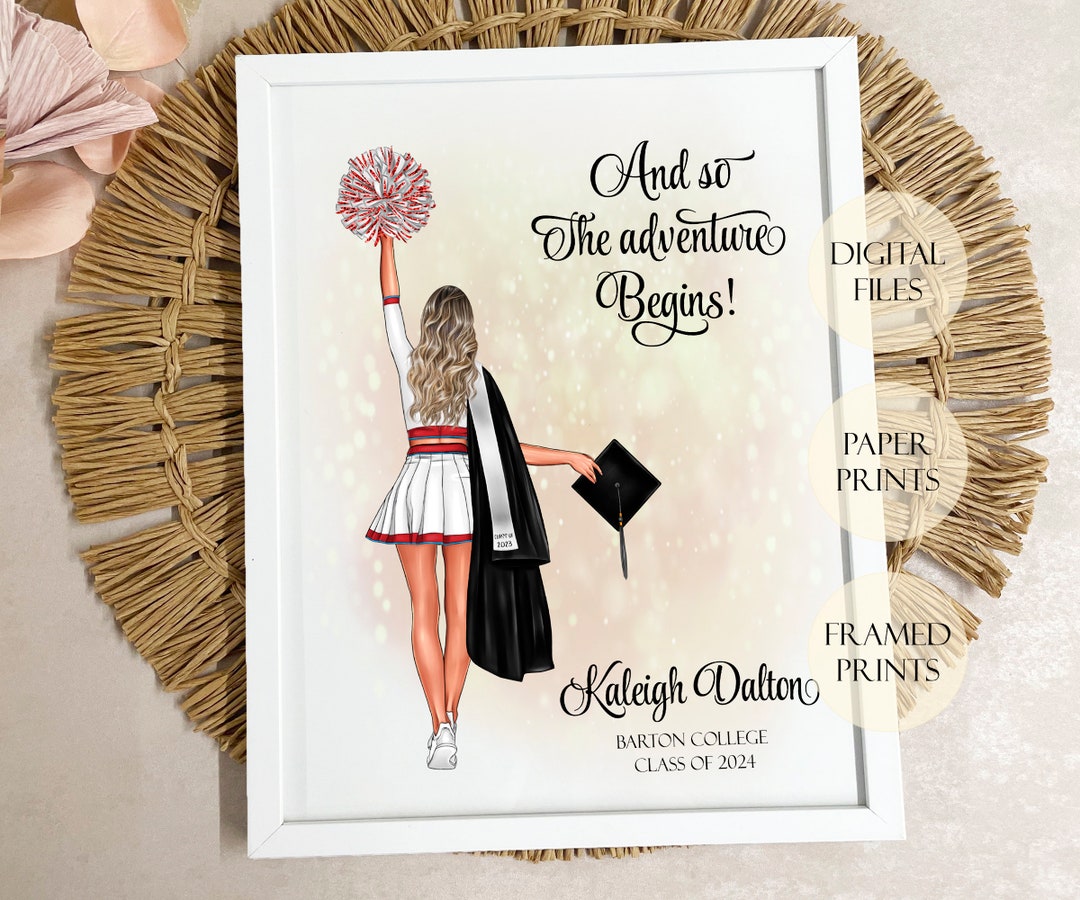 Cheerleader Graduation Gift Cheerleader Graduate Gift Cheer - Etsy