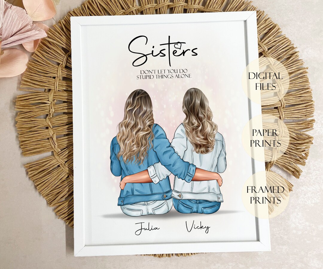 Sister Birthday Gift Sister Custom Gift for Sister Gift From Sister ...