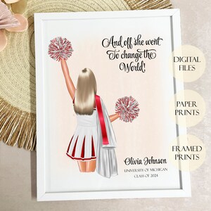 Senior Night Gift Cheerleader Graduation Gift Cheer Girl - Etsy