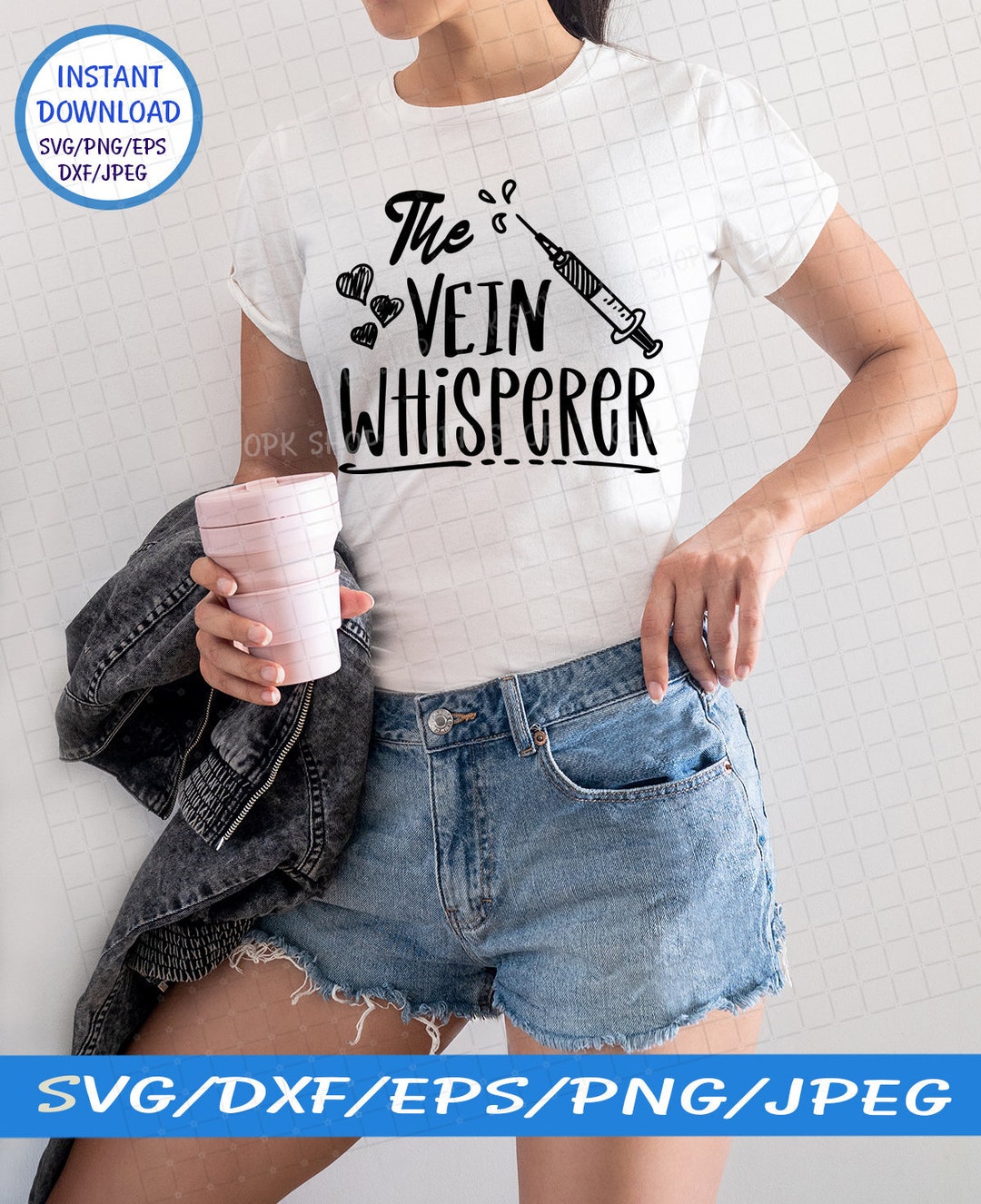 The Vein Whisperer SVG, Phlebotomist Svg, Venipuncture, Cute Gift Idea ...