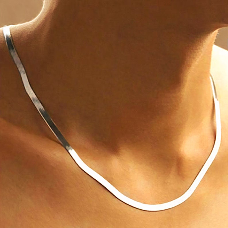 Thick Sterling Silver Chain Solid 925 Italian Silver 15mm - Etsy