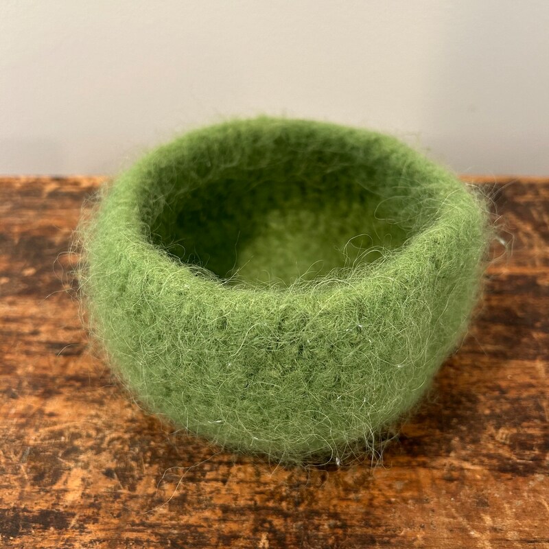 Needle Felted Bowl - Etsy
