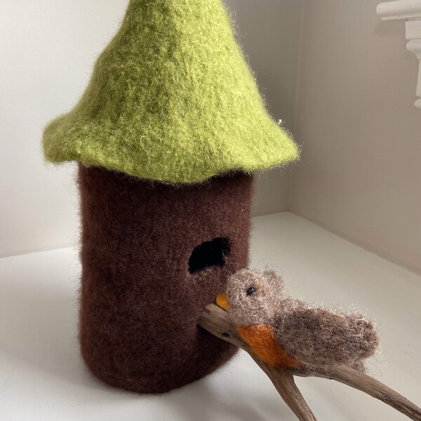 Felt Birdhouse - Etsy