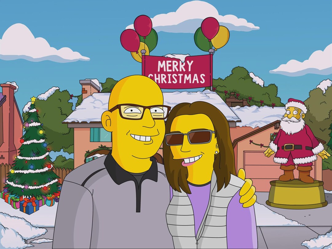 Personalized Simpsons Family Portrait, Personalized Simpsons Portrait ...
