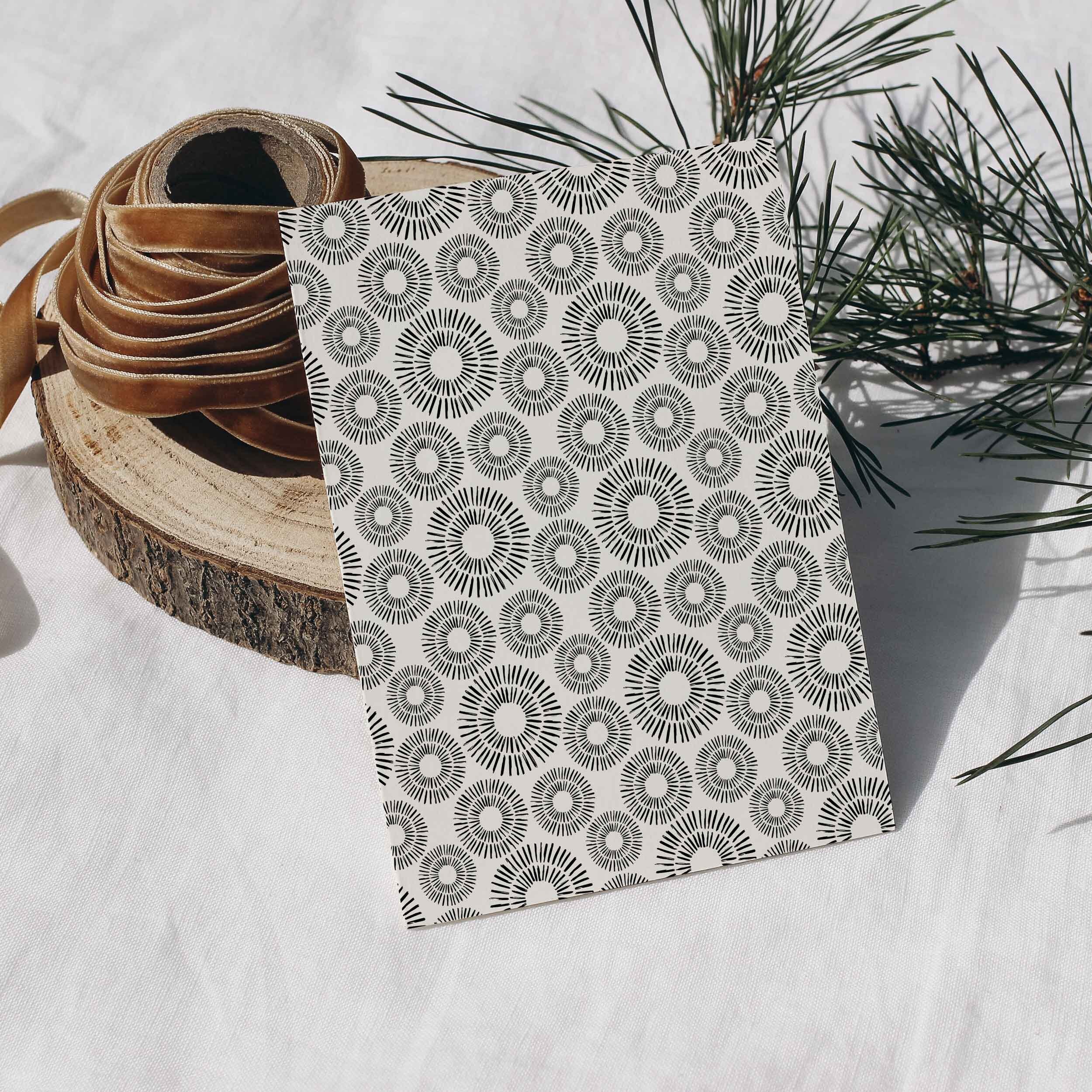 Black and White Seamless Digital Papers, Abstract Geometric Patterns in ...