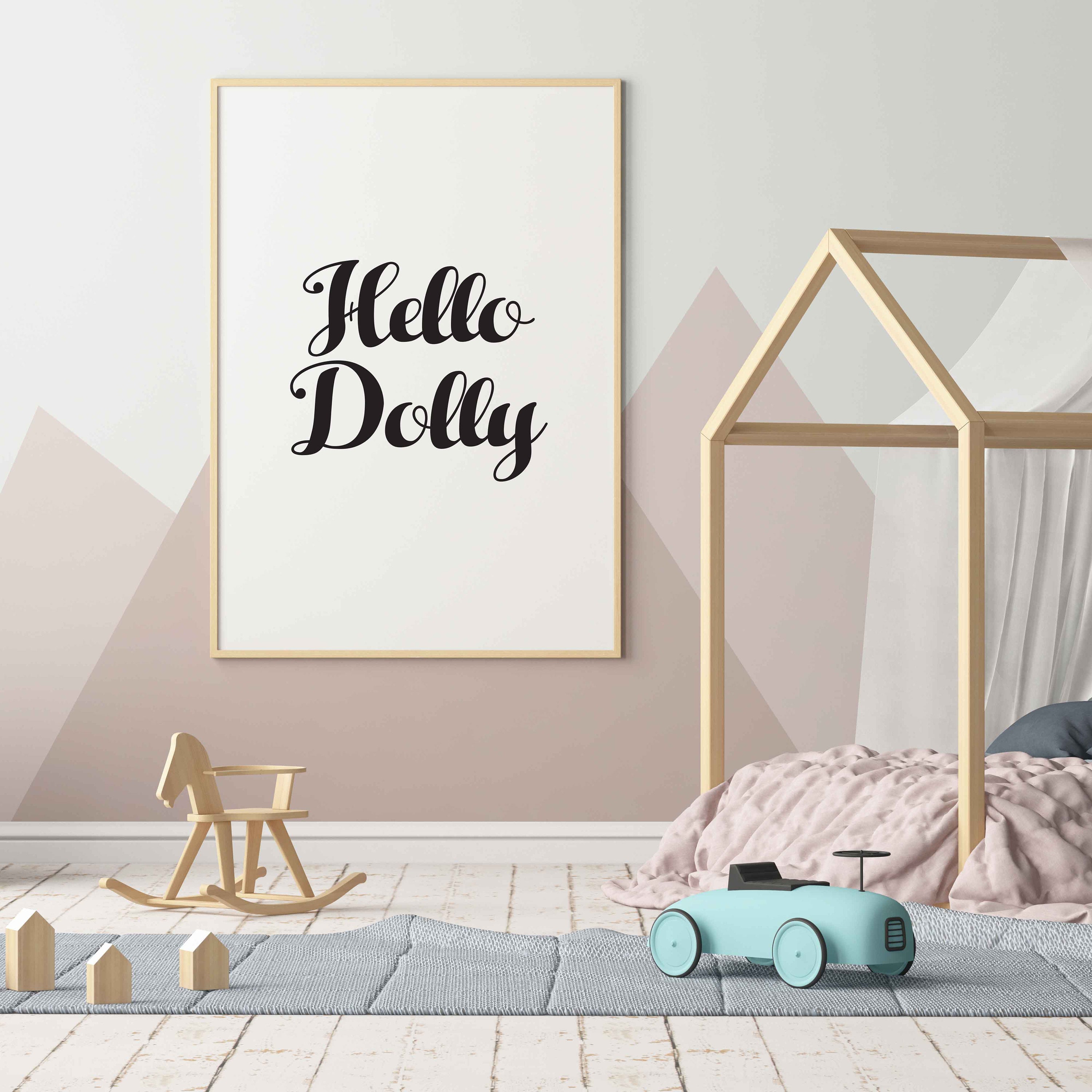 Hello Dolly, Printable Wall Art, Dolly Parton, Modern, Minimalist, Art ...