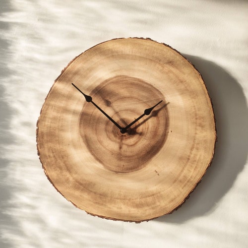 Tree of Life Clock in Wood Limited Production | Etsy