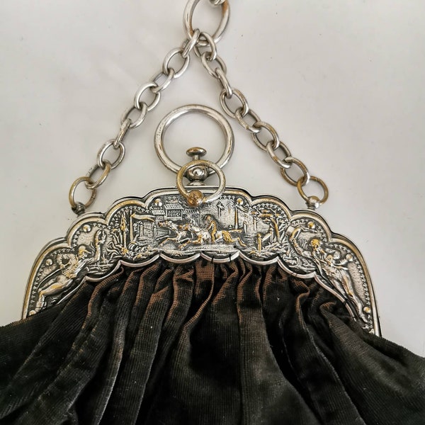 Silver Purse - Etsy