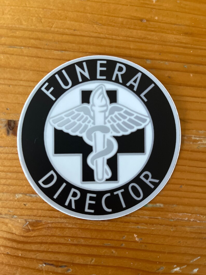 Decal, Funeral Director, Embalmer, Undertaker, Mortuary Science ...
