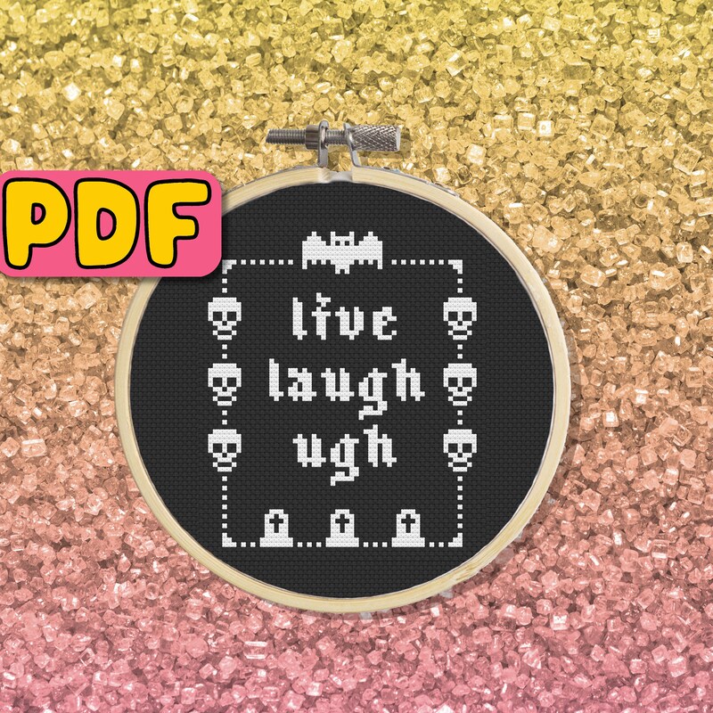 Live Laugh Love Parody - Etsy