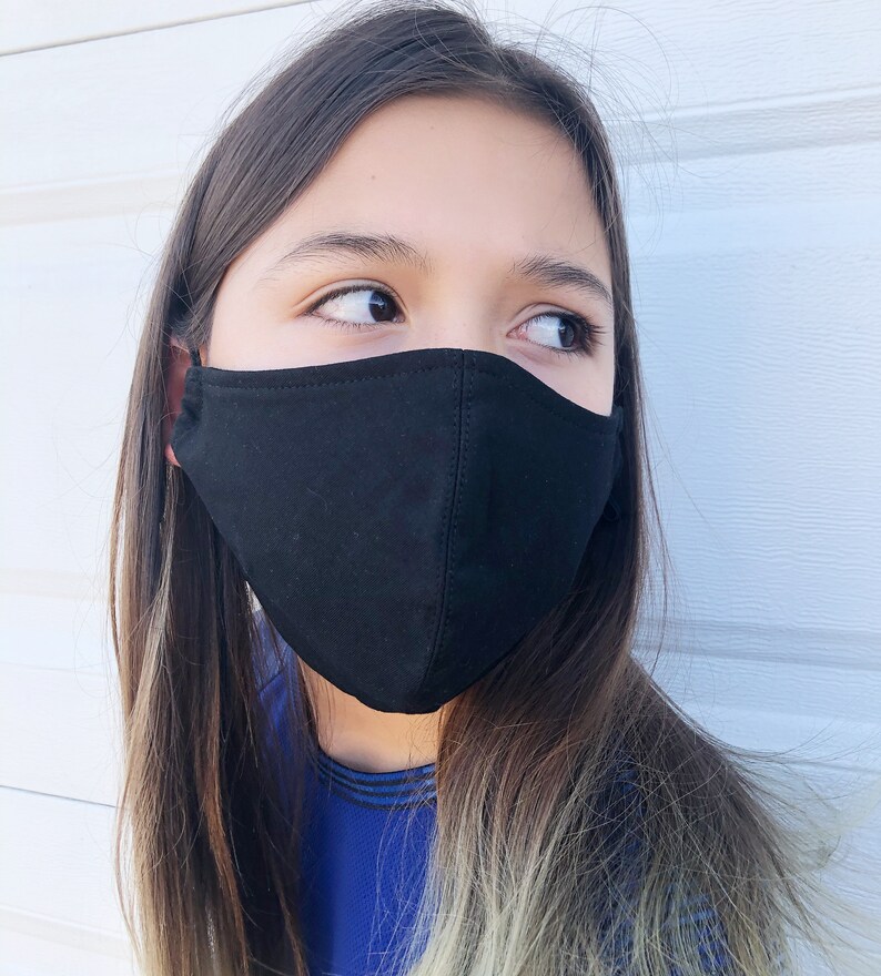 LARGE Size One Day Shipping Face Mask Adult Size Face Mask Cotton ...