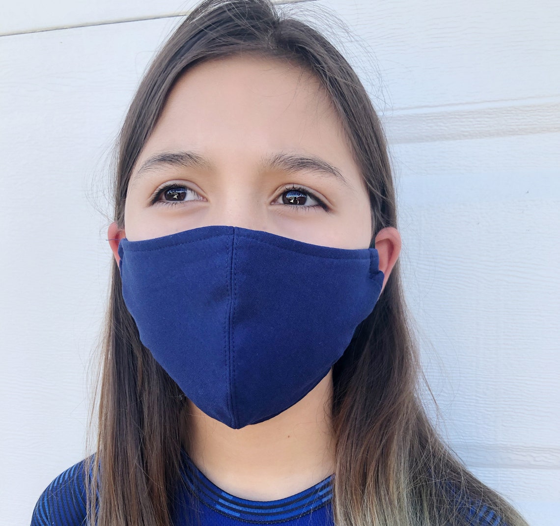 LARGE Size One Day Shipping Face Mask Adult Size Face Mask Cotton ...