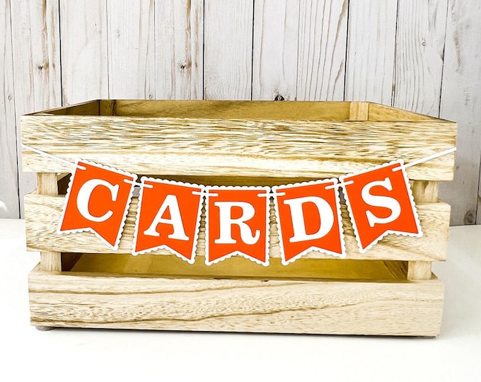 Kraft Cards Banner, Mini Cards Banner, Cards Banner, Cursive Cards ...