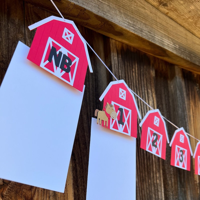 12 Month Banner - Etsy