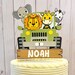 Safari Cake Topper, Jungle Cake Topper, Safari Party Decorations ...
