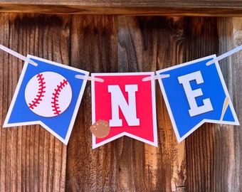 Baseball One Cake Topper, Baseball First Birthday, Baseball Birthday ...