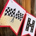 Race Car Banner, Race Car Birthday Banner, Vintage Race Car Birthday ...