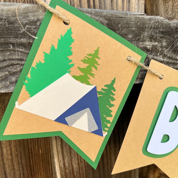 Camping Banner - Etsy