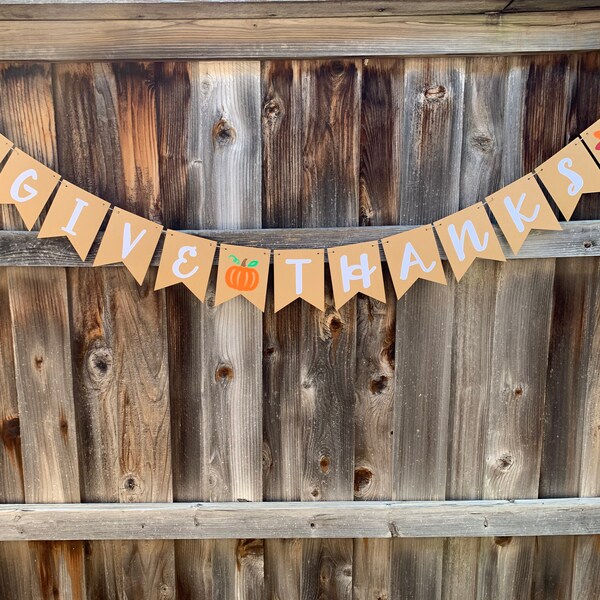 Thanks Banner - Etsy