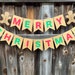 Christmas Banner, Gingerbread Banner, Christmas Decor, Christmas Party ...