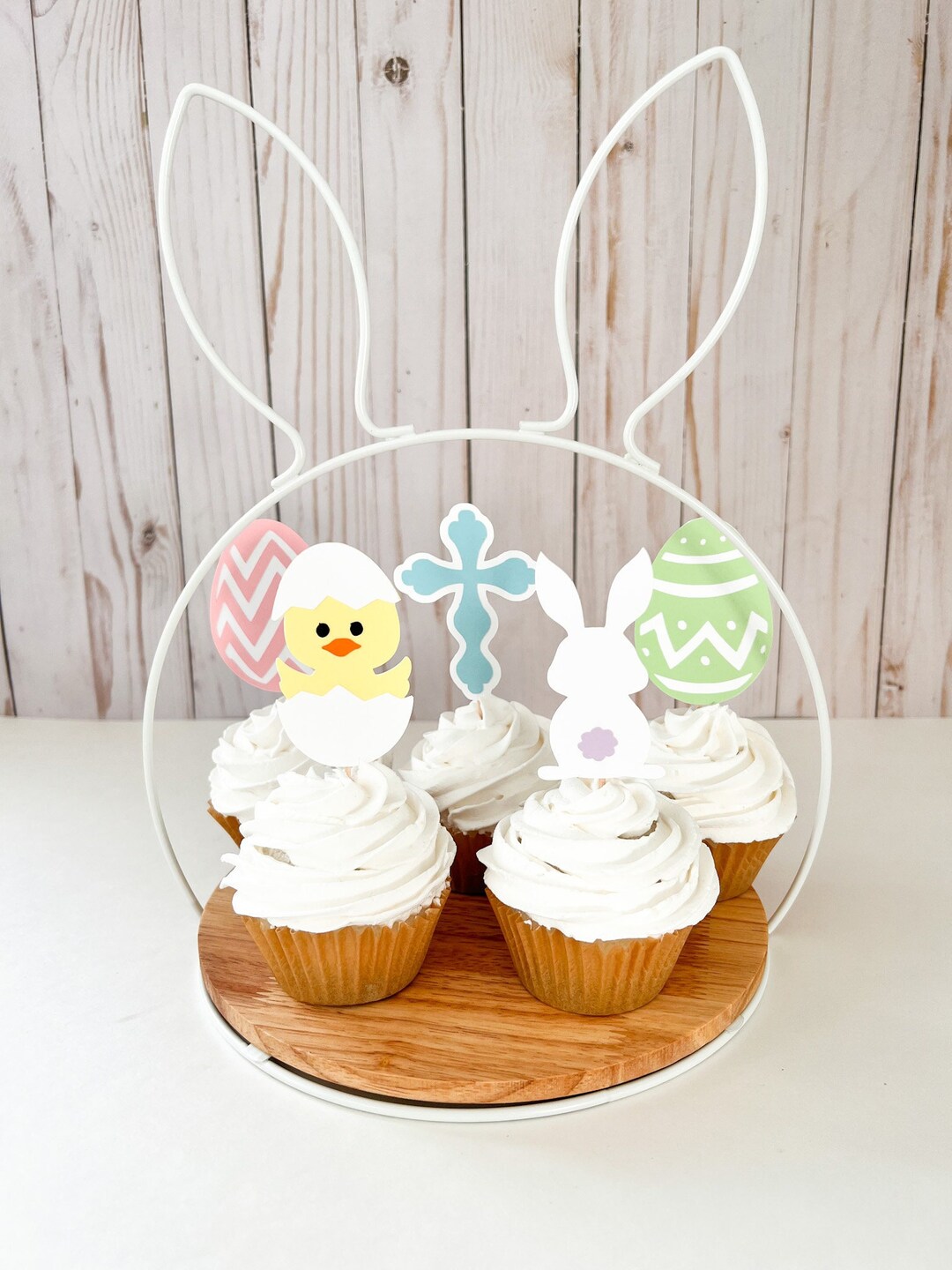 Easter Cupcake Toppers, Easter Cupcakes, Happy Easter, Easter Decor ...