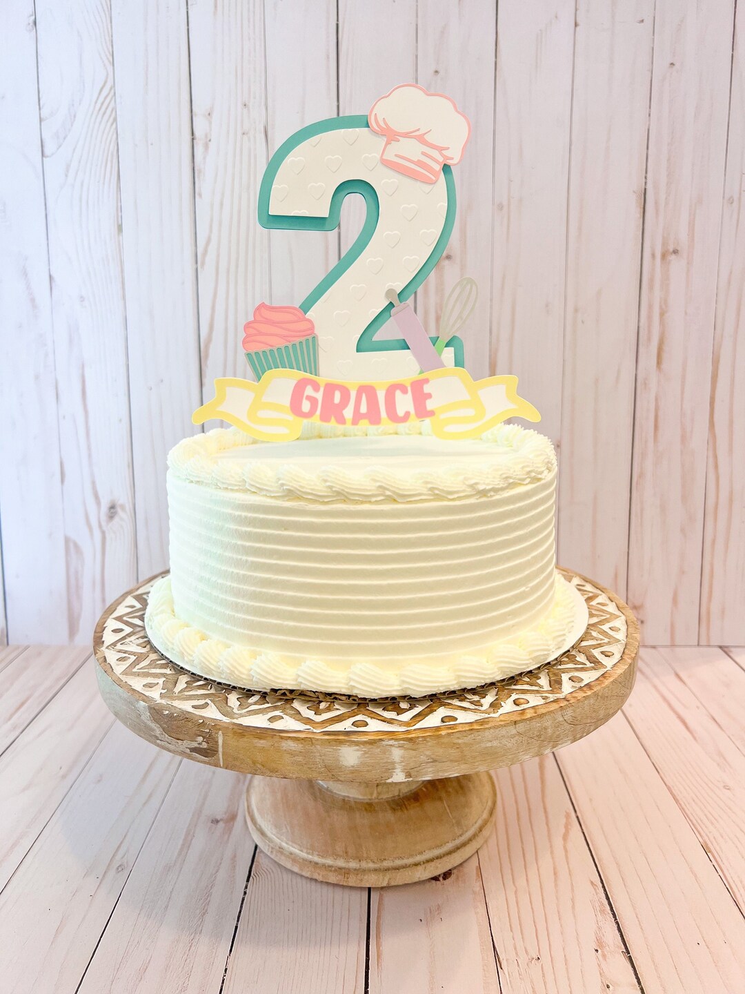 Baking Cake Topper, Baking Party, Baking Party Decor, Baking Party ...