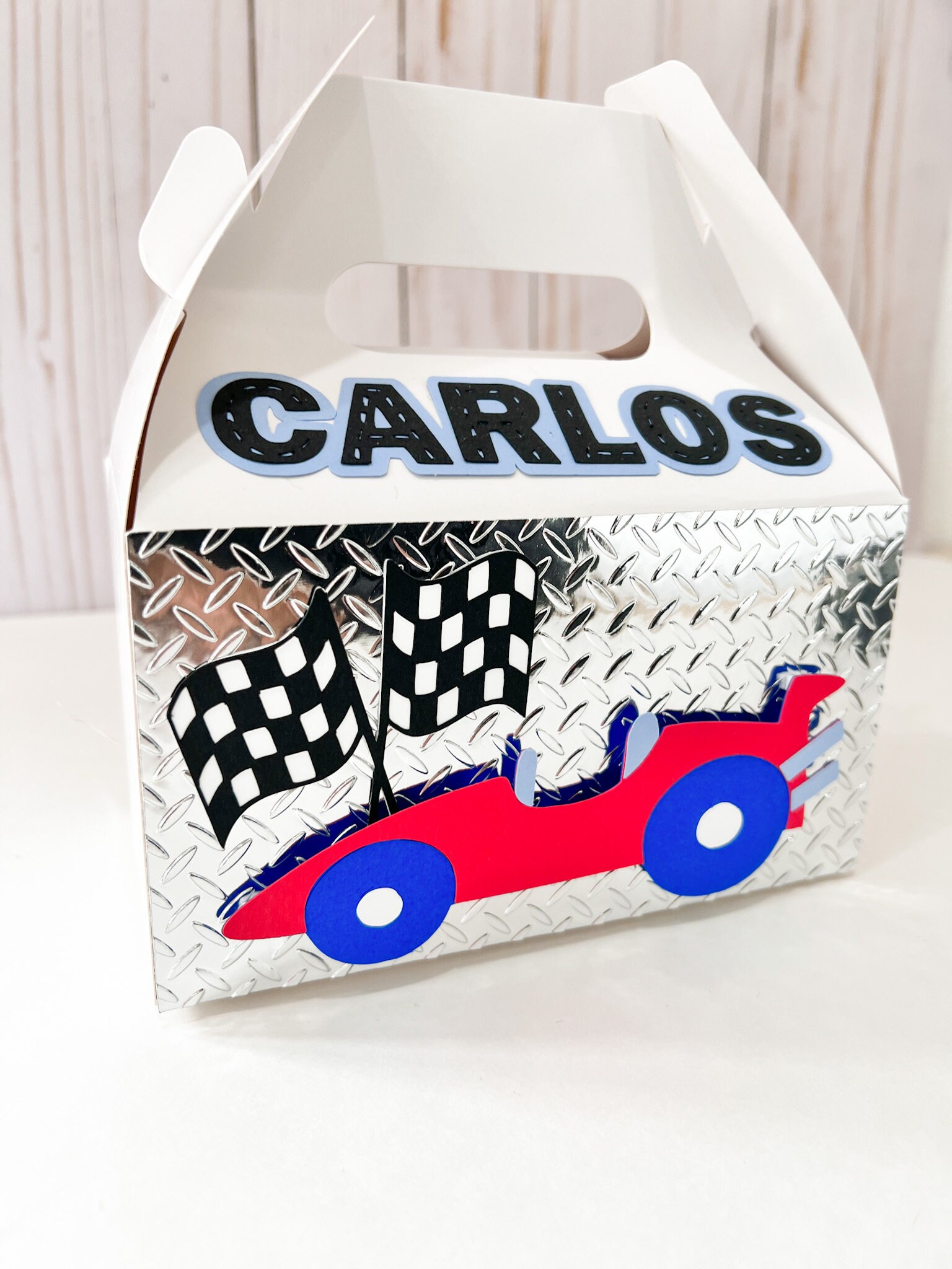 Race Car Gable Boxes Race Car Boxes Race Car Treat Boxes - Etsy