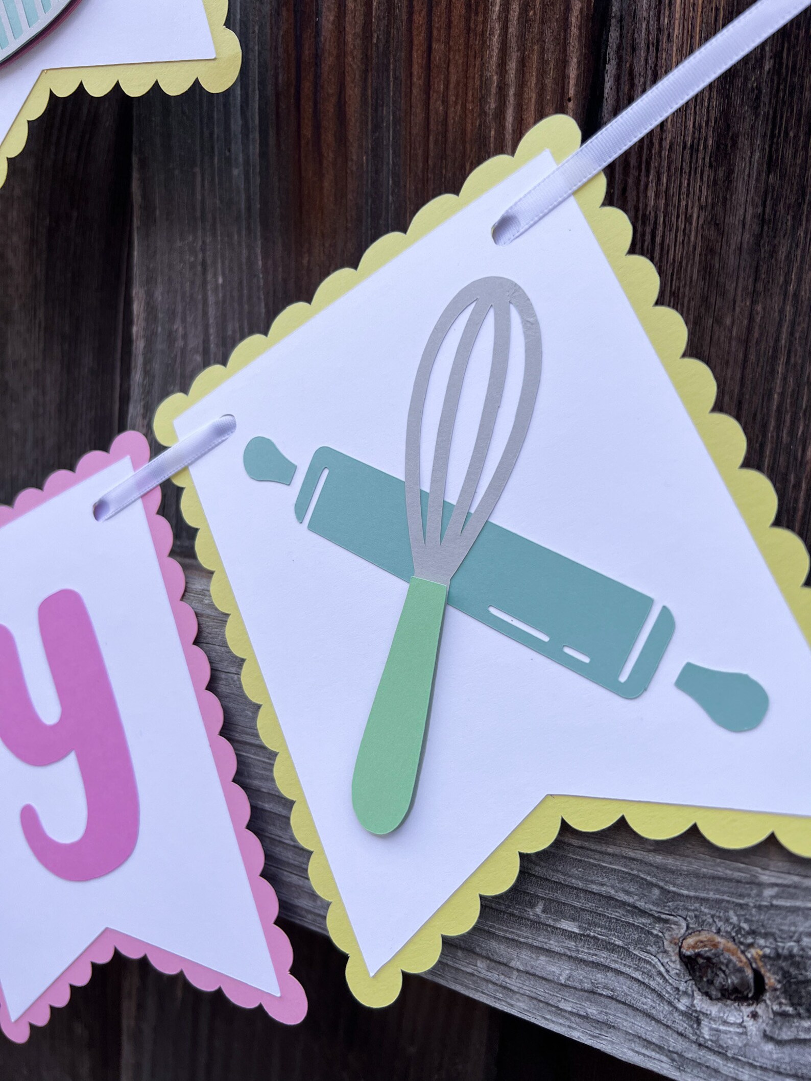 Baking Banner Baking Birthday Banner Baking Party Decor - Etsy