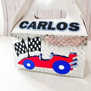 Race Car Gable Boxes, Race Car Boxes, Race Car Treat Boxes, Race Car ...