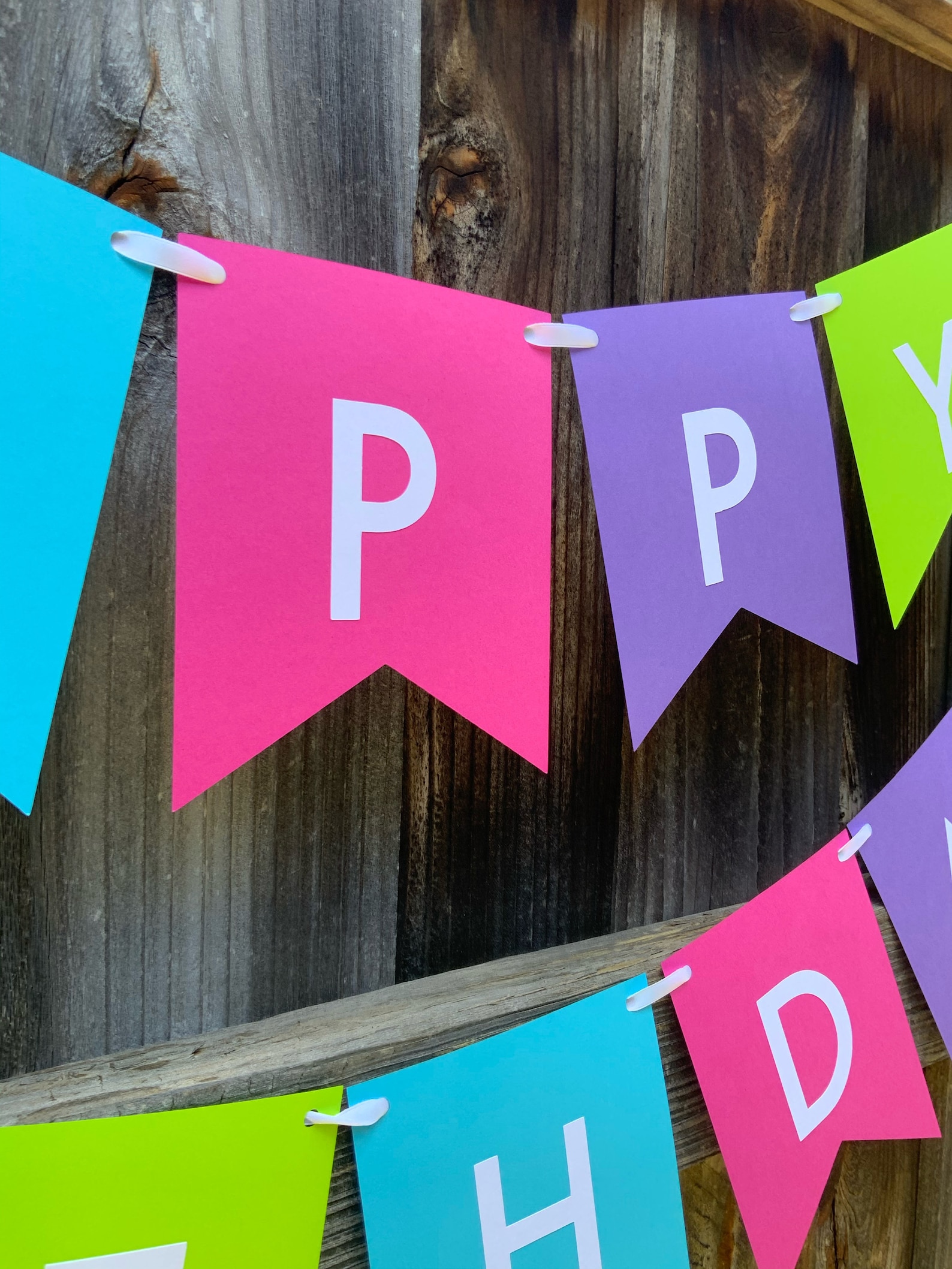 Happy Birthday Banner Colorful Birthday Banner Birthday | Etsy