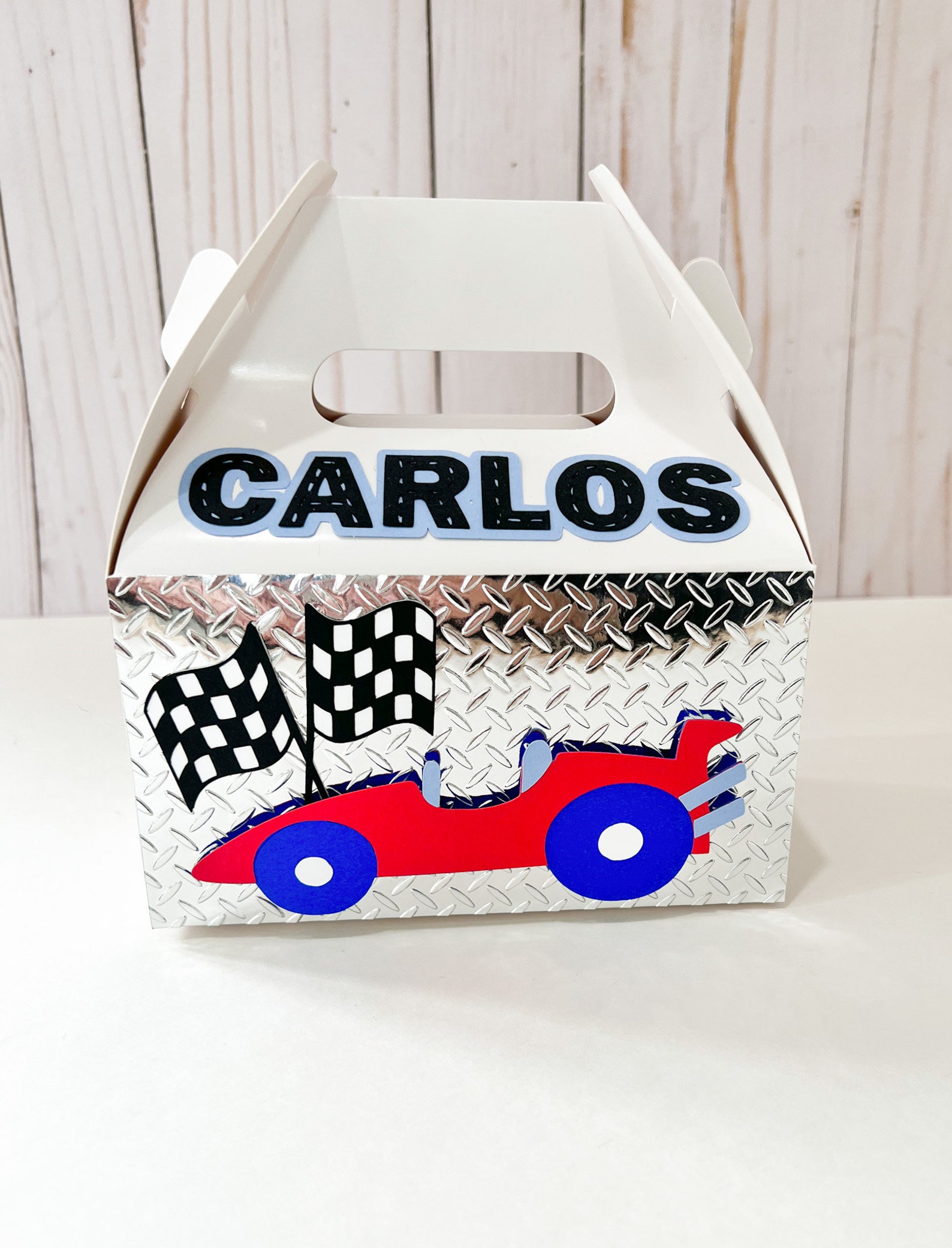 Race Car Gable Boxes Race Car Boxes Race Car Treat Boxes - Etsy