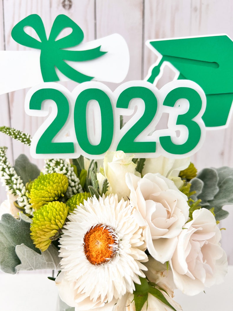 Graduation Centerpiece Graduation Table Decor 2023 - Etsy