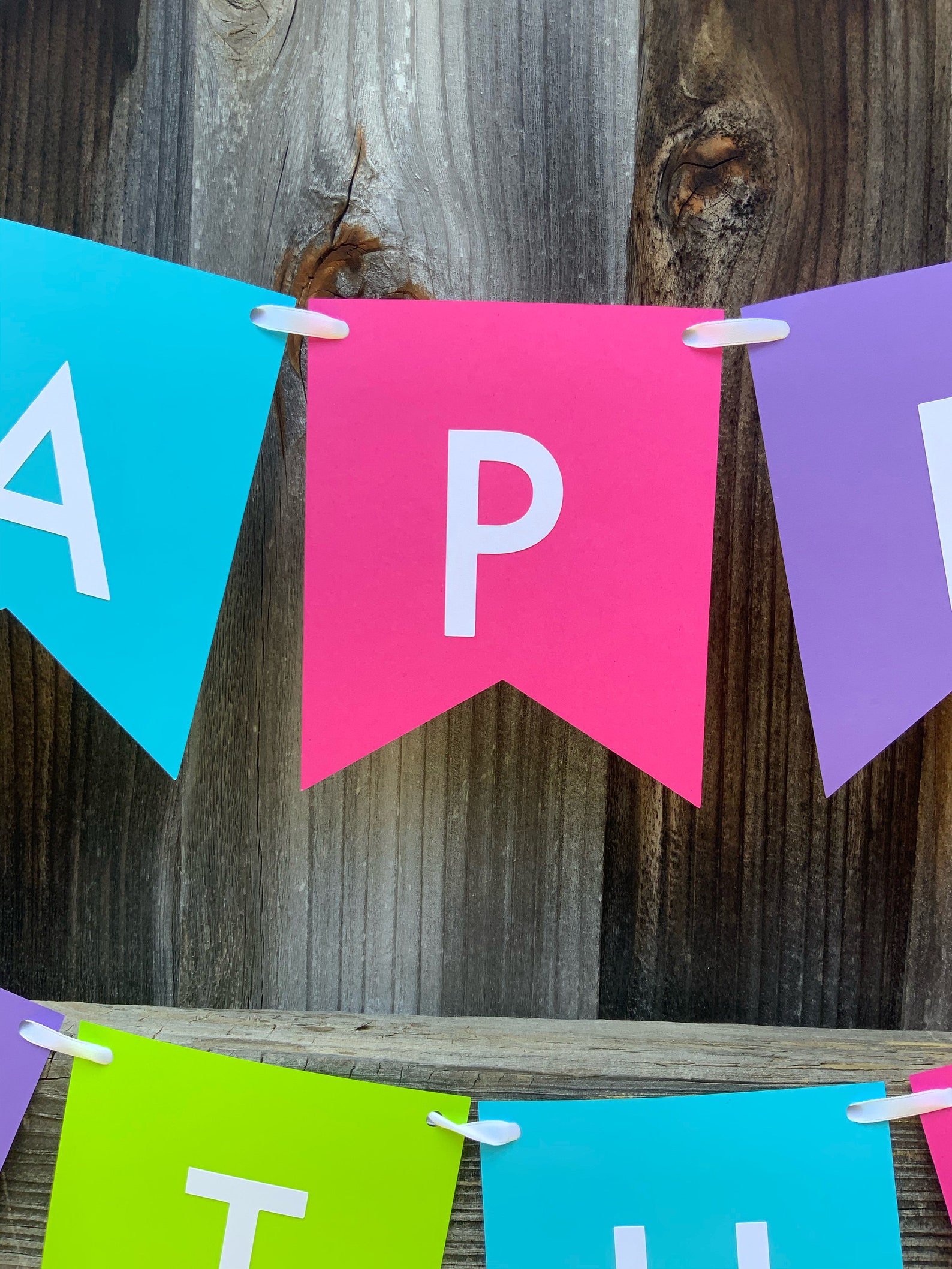 Happy Birthday Banner Colorful Birthday Banner Birthday | Etsy