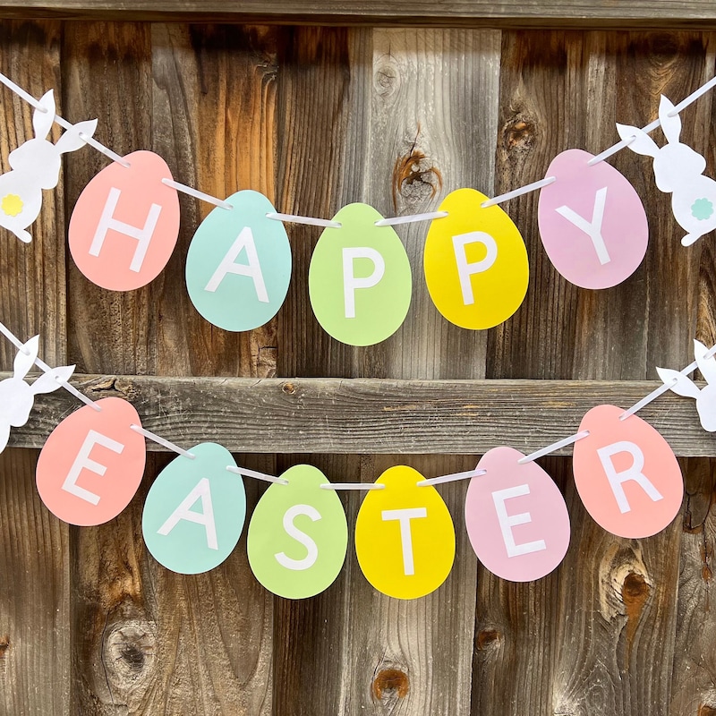 Easter Banner - Etsy