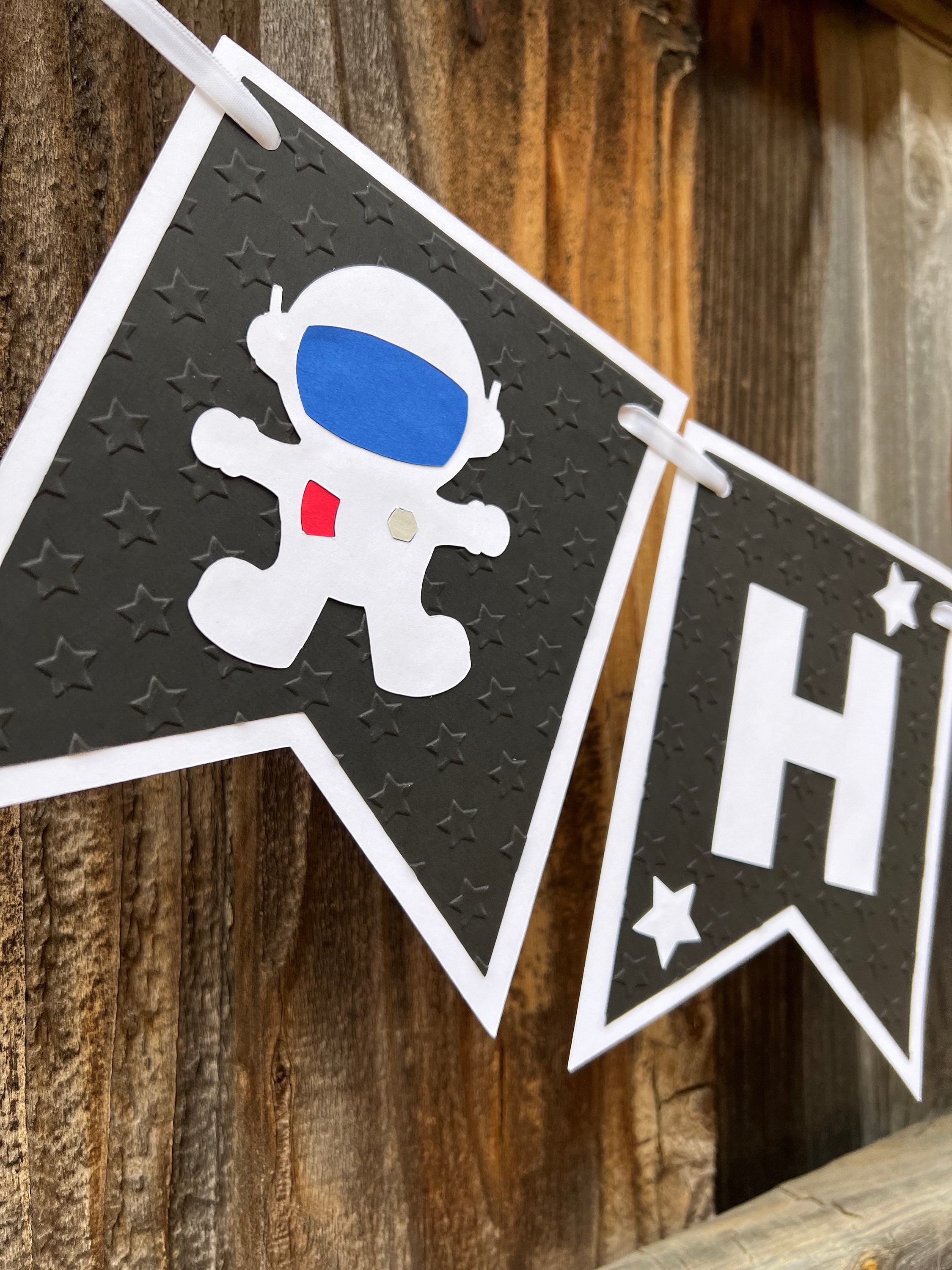 Space Banner, Space Birthday Banner, Astronaut Banner, Planet Birthday ...