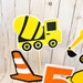 Construction Centerpiece, Construction Table Decor, Construction Party ...