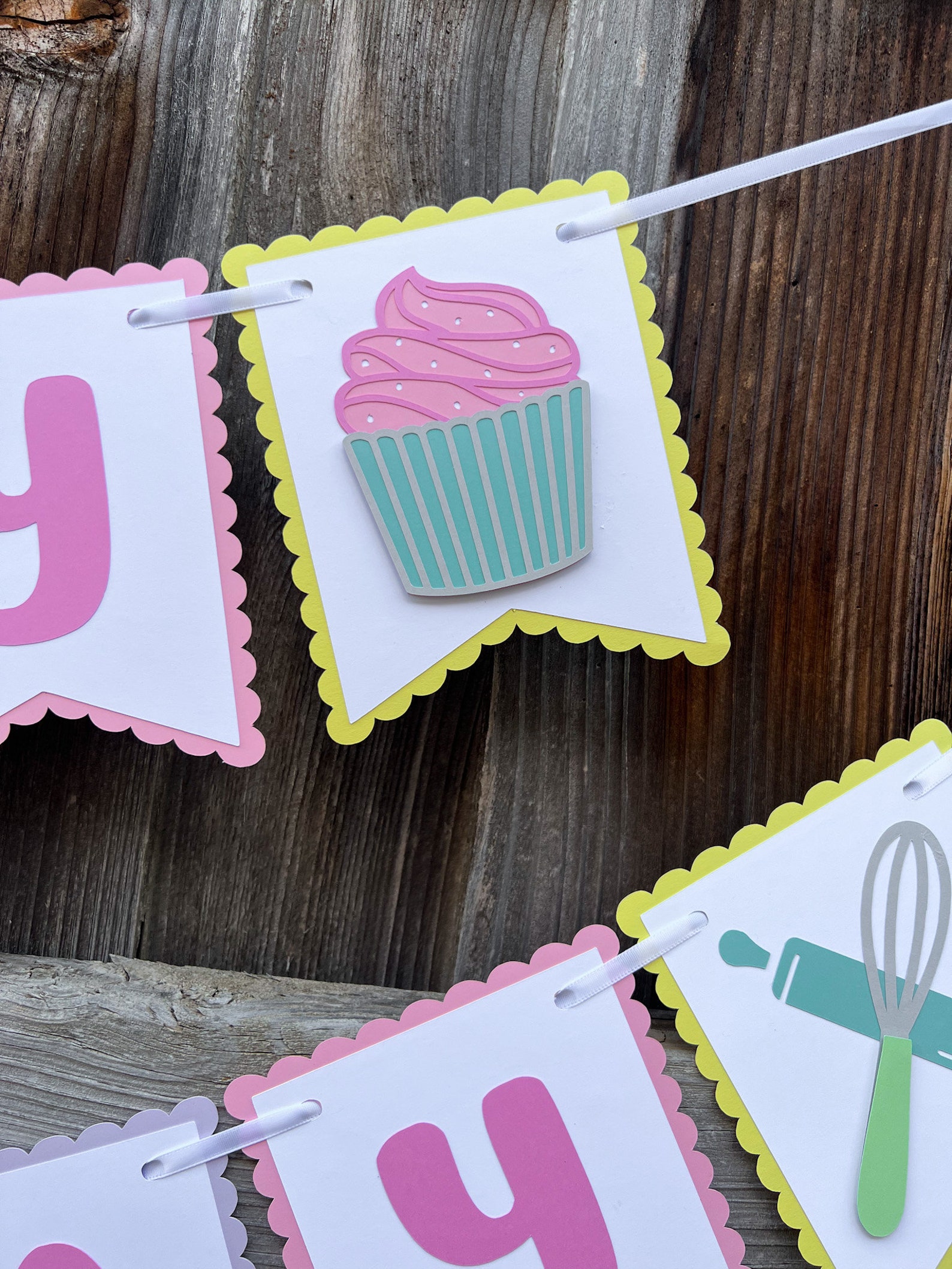 Baking Banner Baking Birthday Banner Baking Party Decor - Etsy