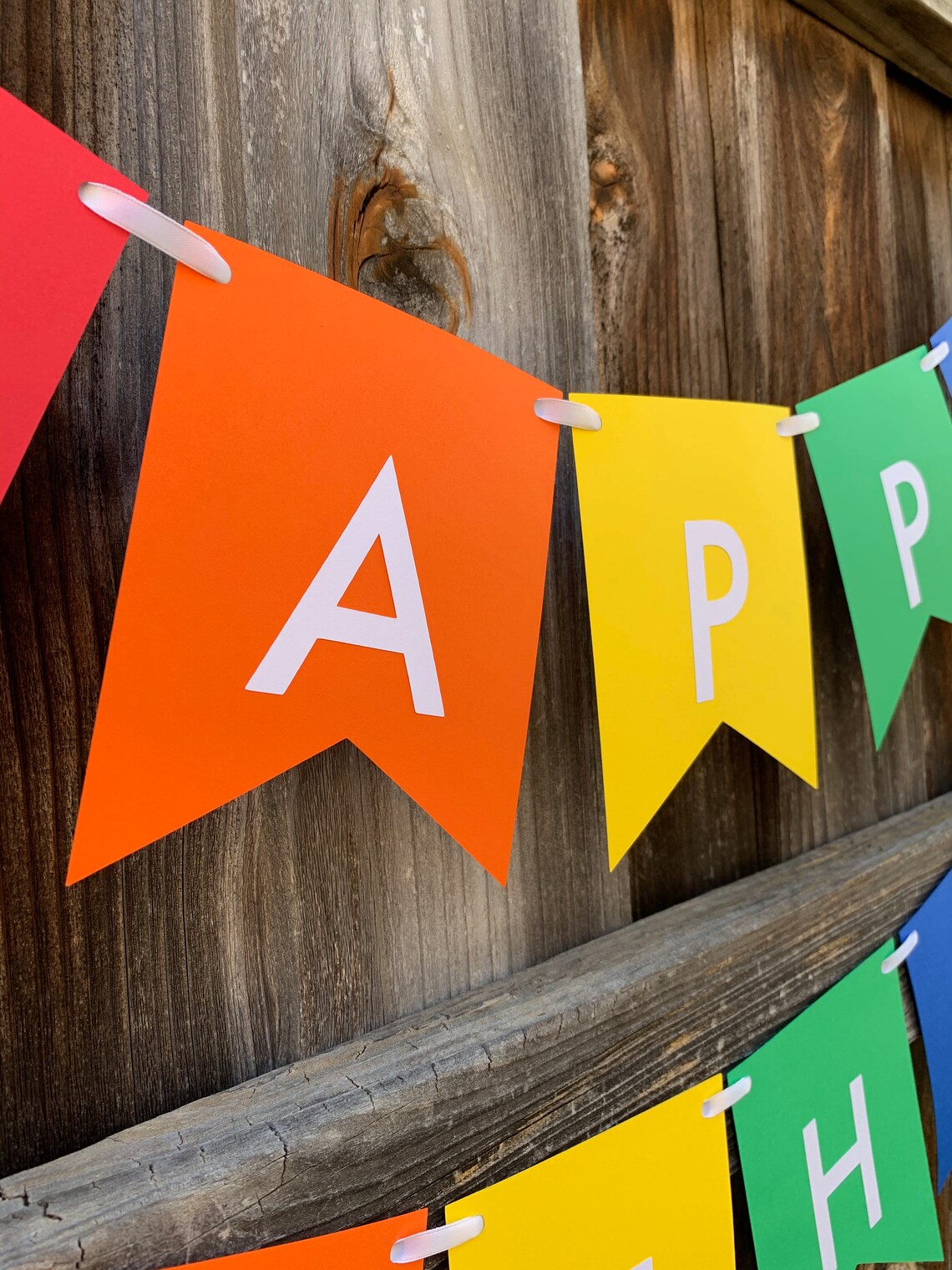 Happy Birthday Banner Rainbow Birthday Banner Rainbow Happy - Etsy