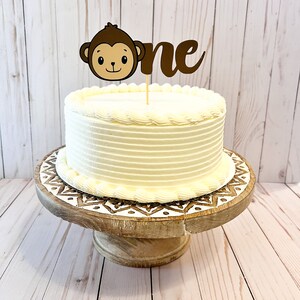 Monkey Cake Topper, Safari Cake Topper, Jungle Cake Topper, Monkey ...