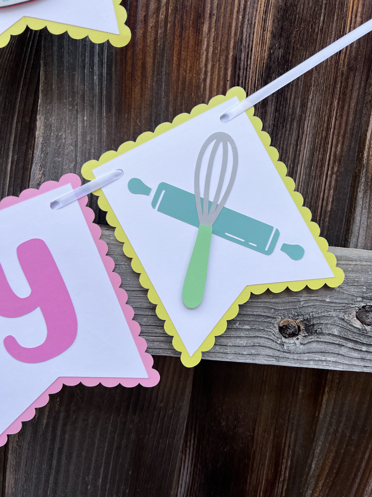 Baking Banner Baking Birthday Banner Baking Party Decor - Etsy