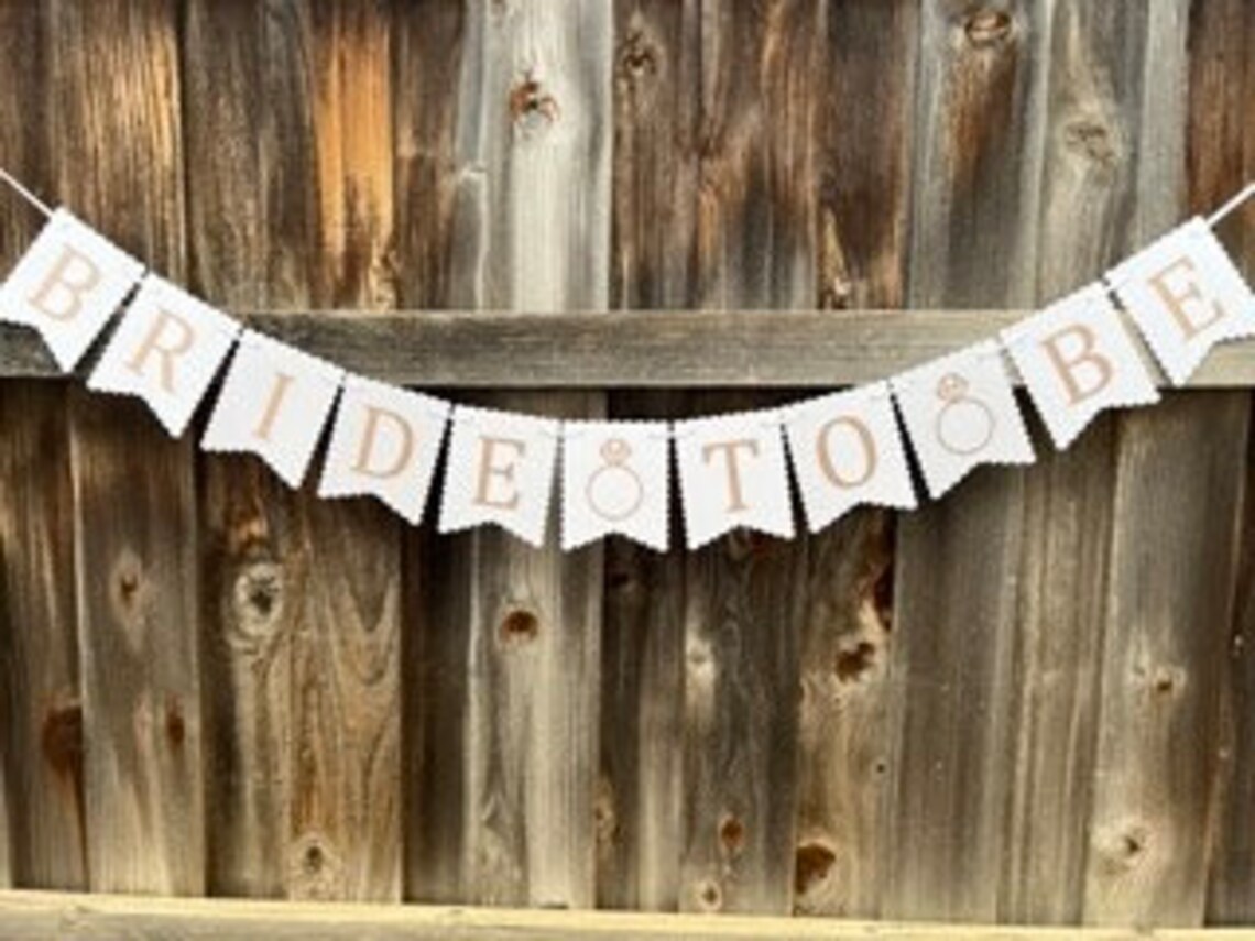 Bride to Be Banner Bridal Shower Banner Bride to Be Party - Etsy