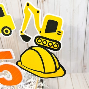 Construction Centerpiece, Construction Table Decor, Construction Party ...