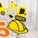 Construction Centerpiece, Construction Table Decor, Construction Party ...