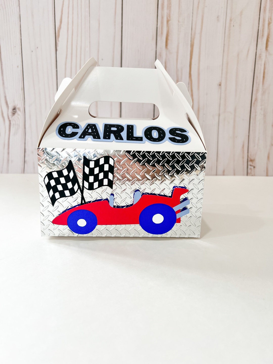 Race Car Gable Boxes, Race Car Boxes, Race Car Treat Boxes, Race Car ...