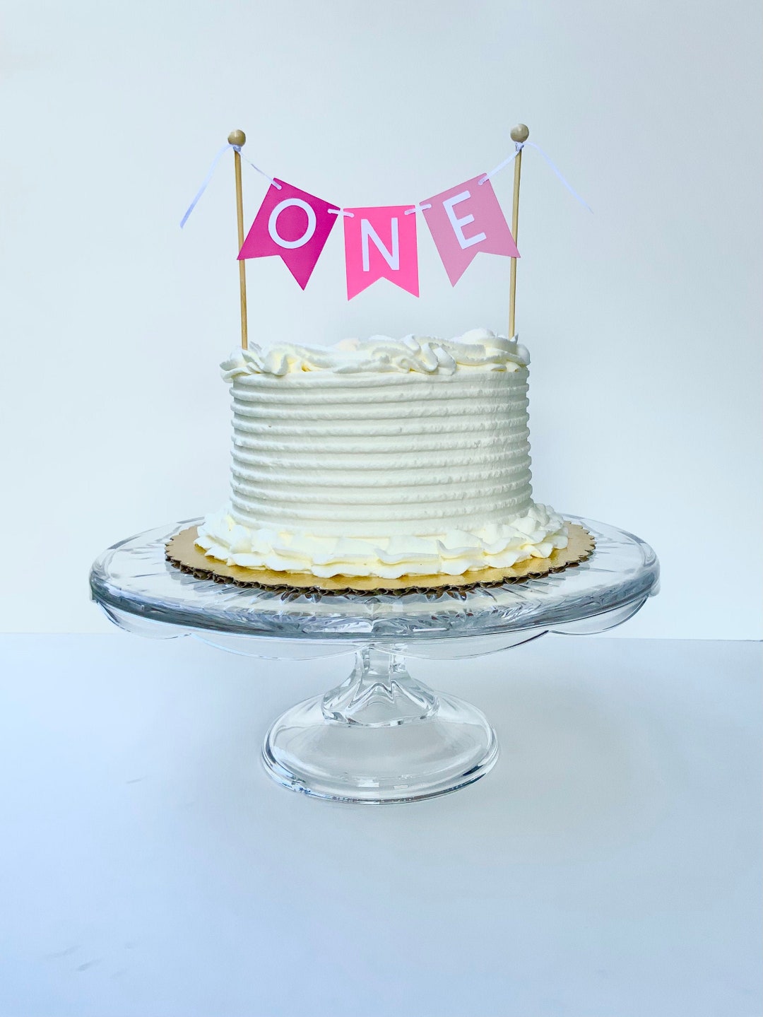 Banner Cake Topper, Personalized Name Cake Topper, Name Cake Topper ...