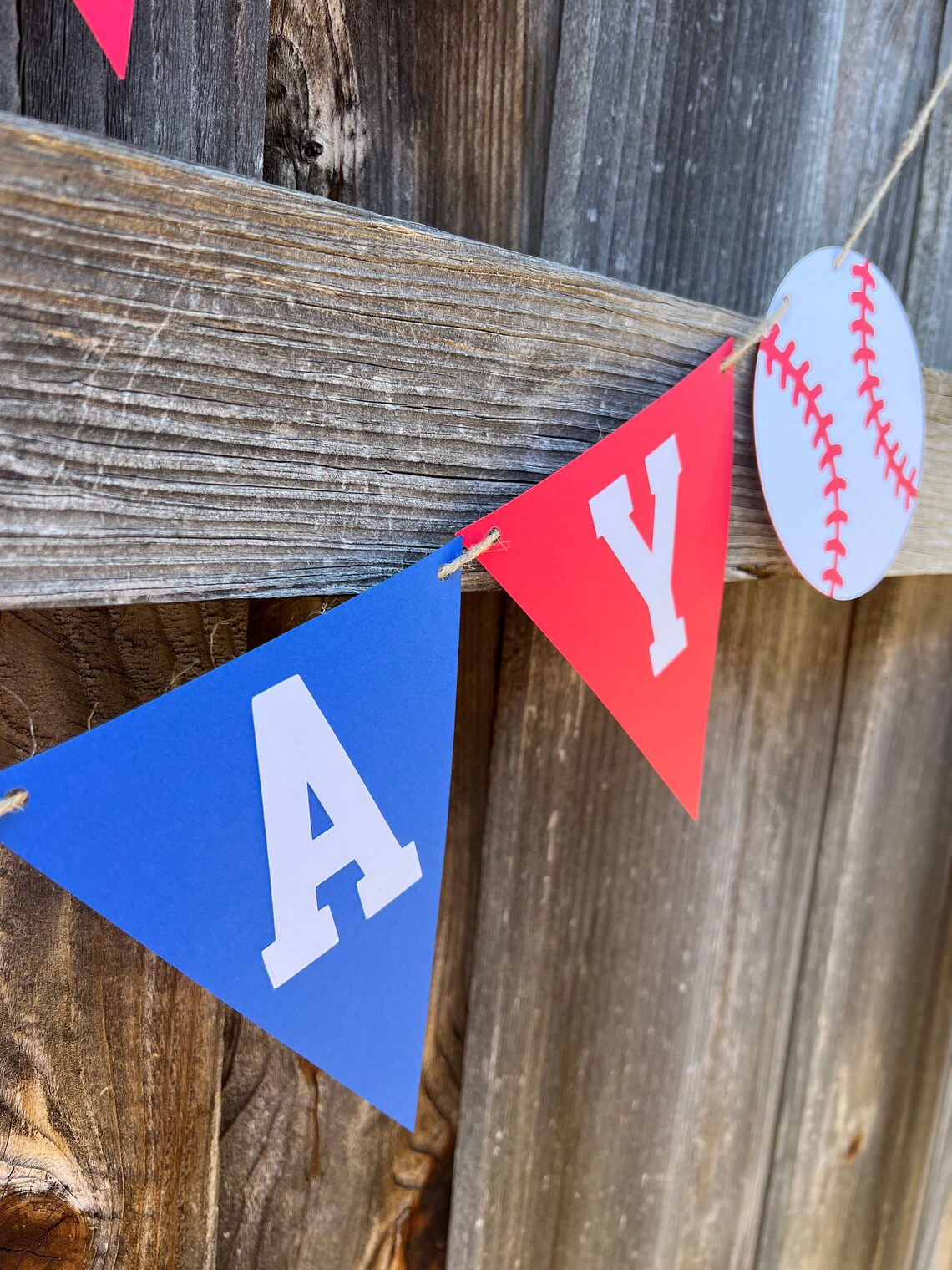 Baseball Birthday Banner, Baseball Banner, Baseball Party Decor ...