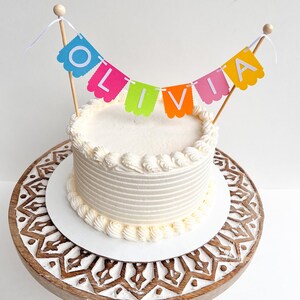 Fiesta Cake Topper, Fiesta Birthday, Colorful Cake Topper, Fiesta Party ...